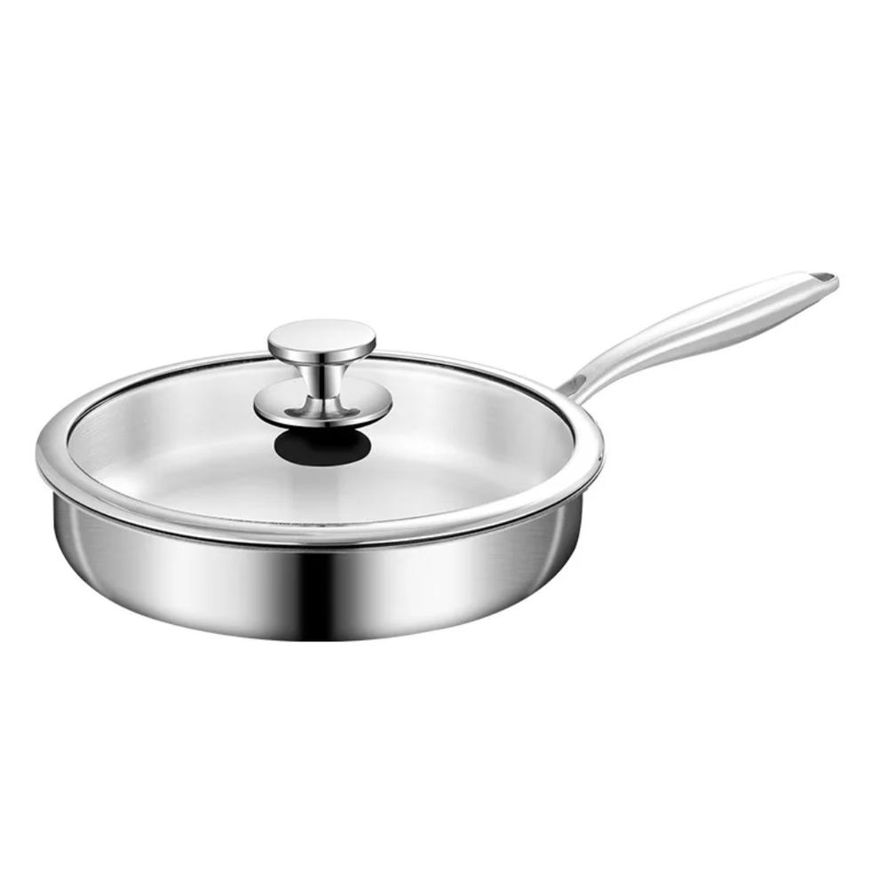 HexClad-Style Hybrid Non-Stick Cookware Set – Honeycomb 3-ply Stainles ...